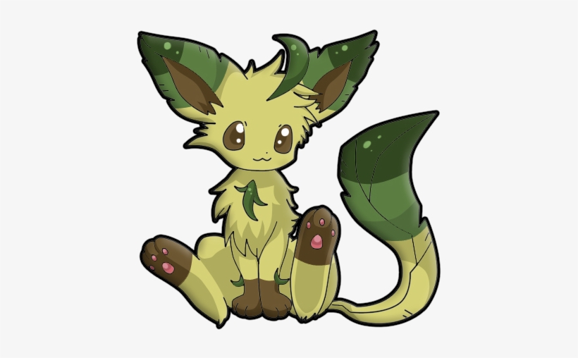 Leafeon Sitting