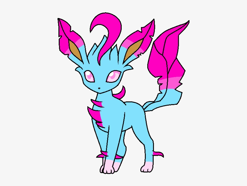 Pinklea The Leafeon - Cartoon Transparent PNG - 626x604 - Free Download ...