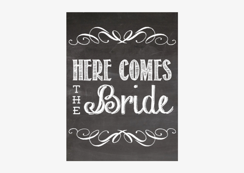 Image Black And White - Here Comes The Bride Clipart Transparent PNG ...