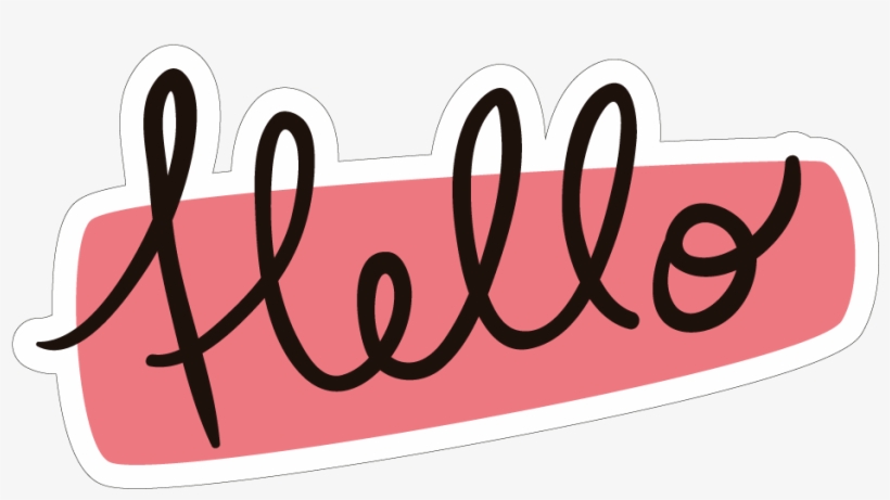 Hello Transparent Sticker - Hello Png Transparent PNG - 1000x1000 ...