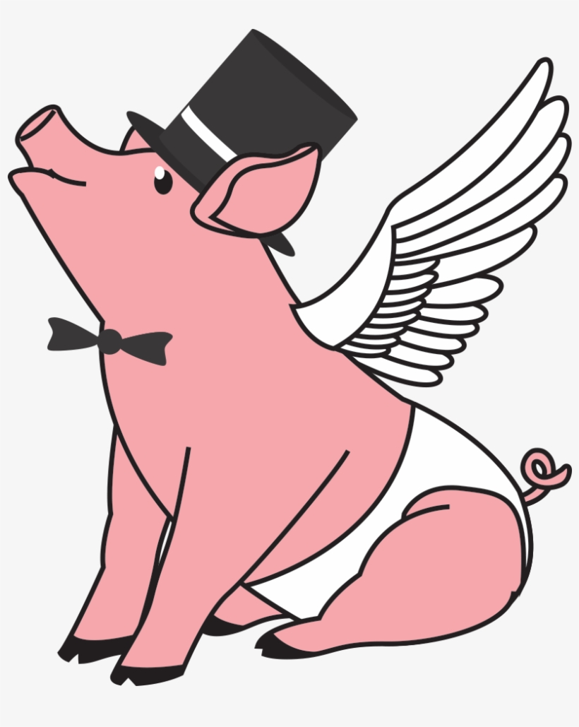 Fancy Morty Sweet Cheeks Diaper Bank - Pig In Diaper Transparent PNG ...