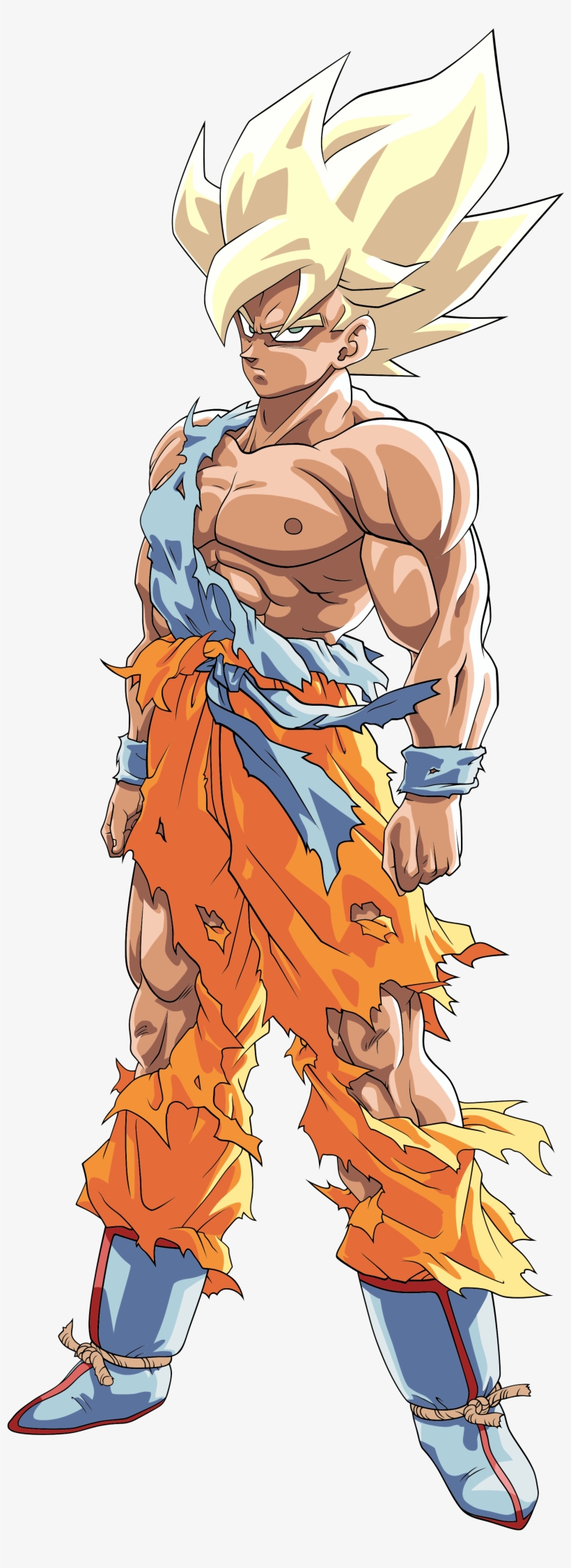 Goku Ssj Namek Toriyama Palette By Benj Transparent PNG - 2048x5028 ...