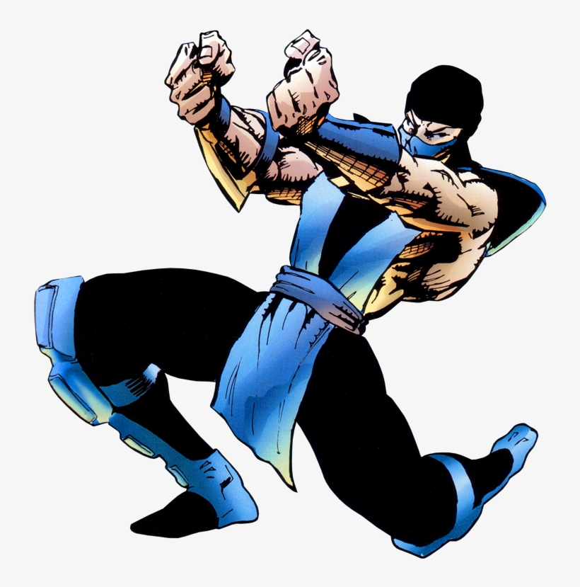Mortal Kombat Cartoon Sub Zero Transparent PNG - 777x800 - Free ...