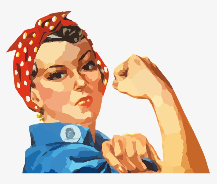 Rosie The Riveter Illustration