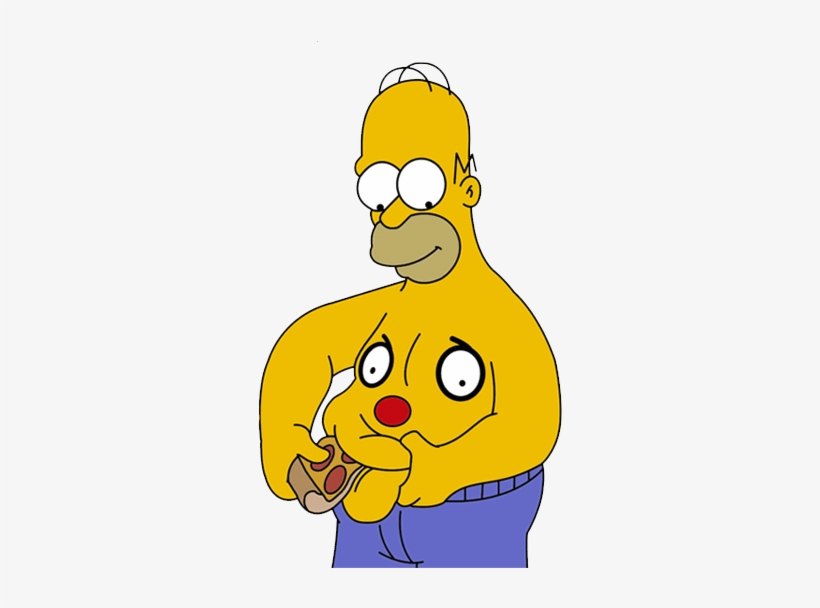 Download Homero Simpson Png Sin Fondo - Homer Pizza - HD Transparent ...