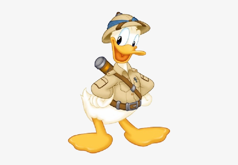 Download Daisy Clipart Safari - Donald Duck Safari - HD Transparent PNG ...