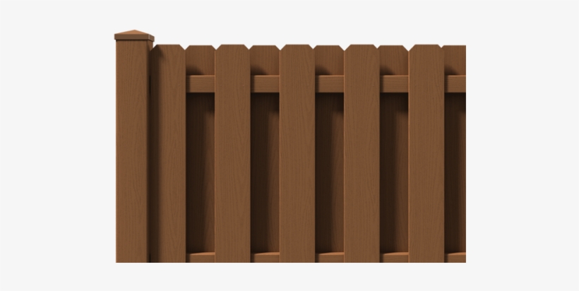 Dog-ear Shadowbox Overview - Dog Ear Shadow Box Fencing Transparent PNG ...