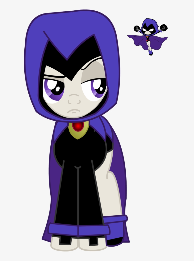 Stratmlp, Crossover, Ponified, Pony, Raven , Safe, - Teen Titans Raven ...