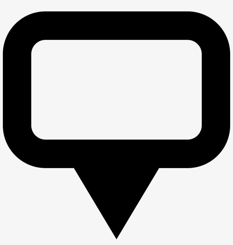 Open - Square Map Marker Png Transparent PNG - 2000x2000 - Free ...