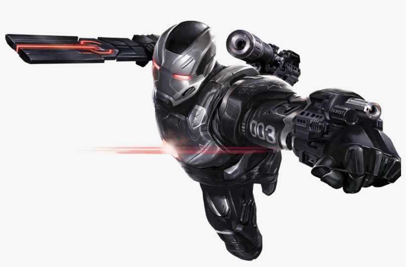 War Machine By Cptcommunist-d9v8wg7 - War Machine Civil War Transparent ...