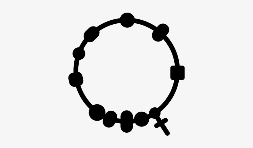 Rosary Vector - Eps Rosary Logo Free Download Transparent PNG - 400x400 ...