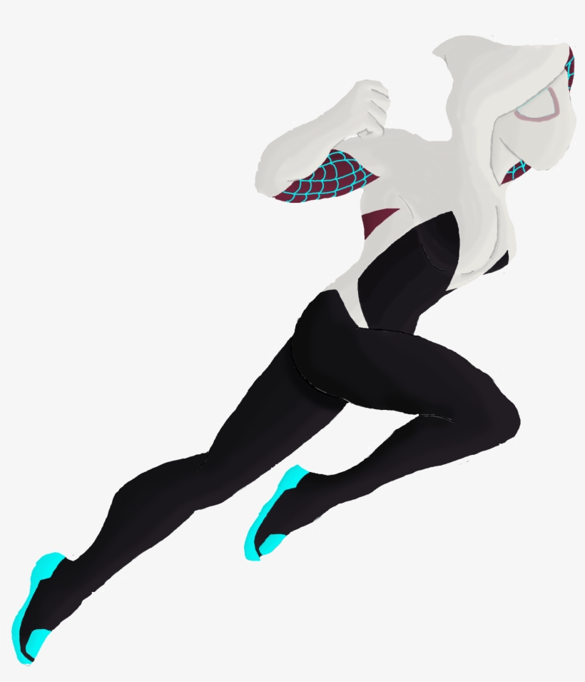 Download Spider-gwen Color - Spidergwen Concept Art - HD Transparent ...