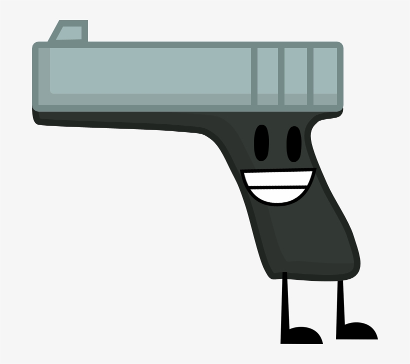 Pissss Haha - Pistol Bfdi Transparent PNG - 692x647 - Free Download on ...