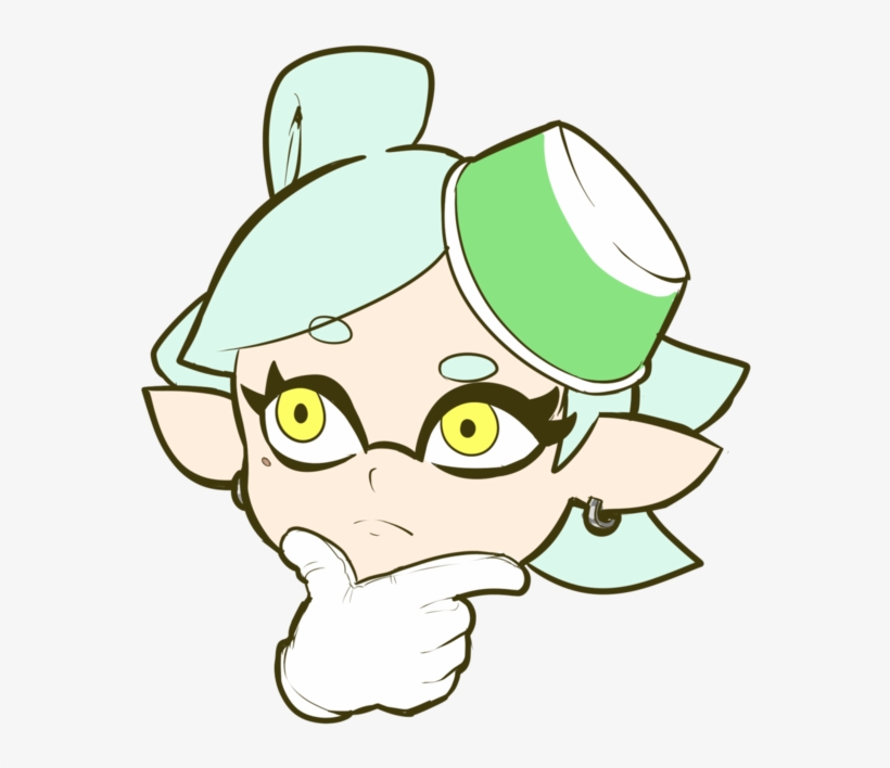 Splatoon 2 Green Cartoon Mammal Vertebrate Fictional - Splatoon Emoji ...