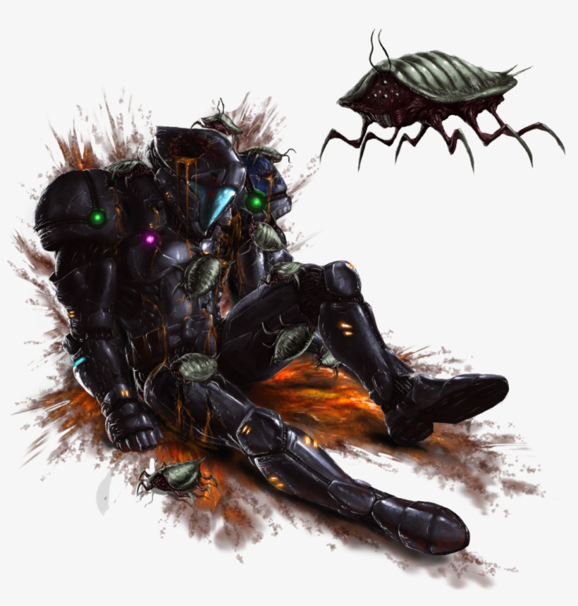 Zebesian Roach - Metroid Fusion Transparent PNG - 954x955 - Free ...
