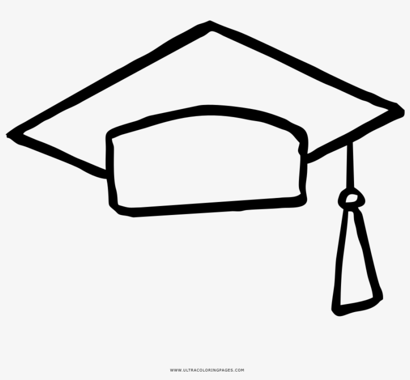 Birrete Colorir Formatura Birretes Dibujo Desenhos Formandos Laurea ...