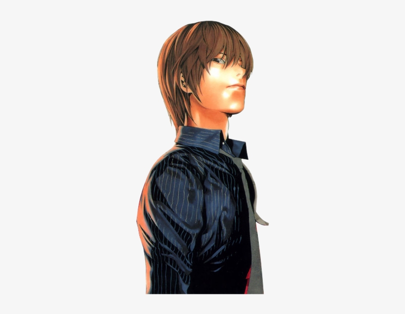 Reference Image - - Light Yagami Render Transparent PNG - 400x577 ...