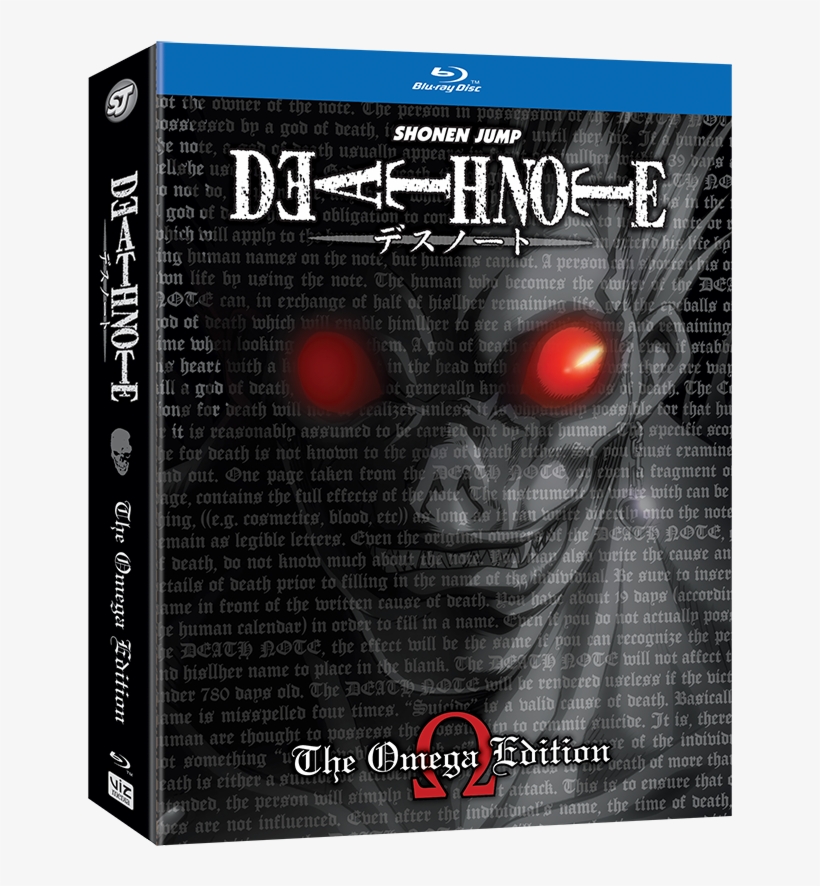 Death Note Omega Edition Transparent PNG - 800x857 - Free Download on ...