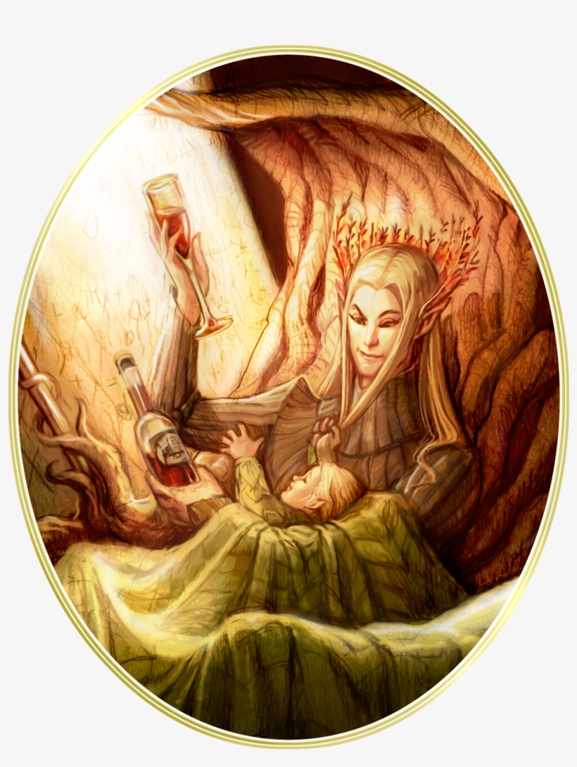 Thranduil And Baby Legolas