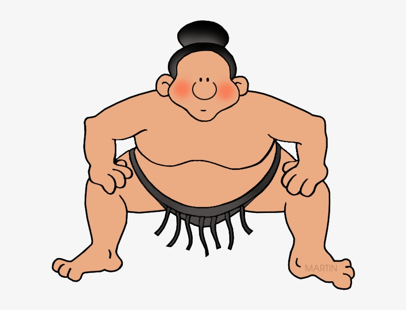 Sumo Wrestling Clipart Free