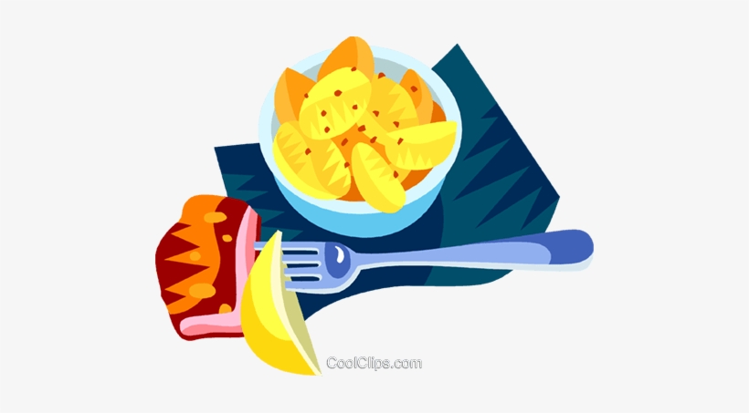 German Potato Salad Royalty Free Vector Clip Art Illustration ...