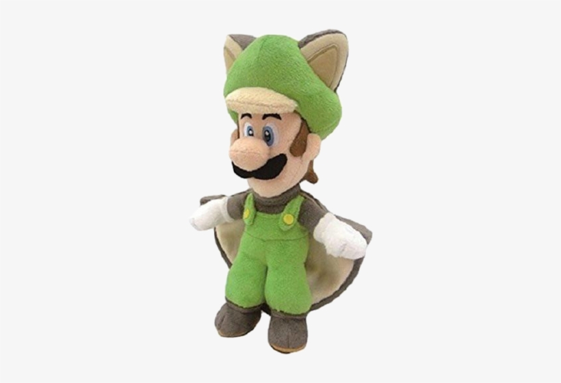 Flying Squirrel Luigi 9" Plush - Luigi Flying Squirrel 9'' Plush ...