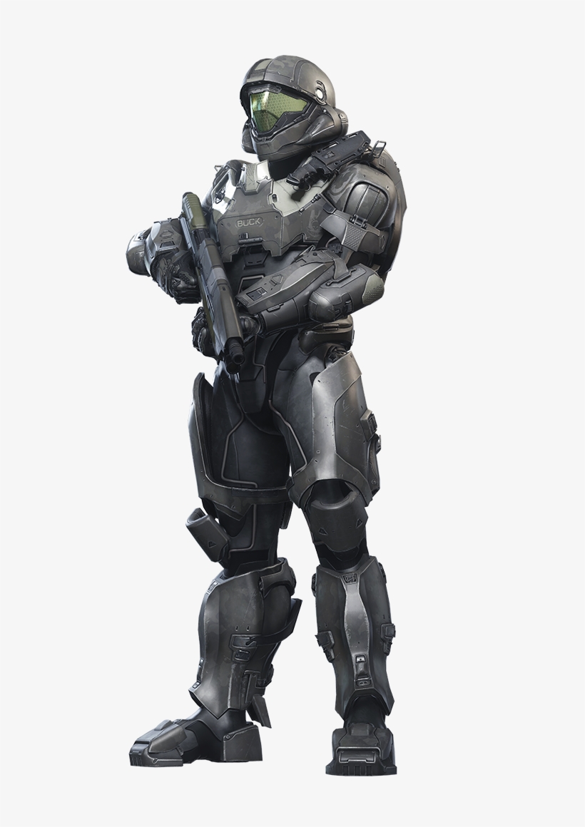 Halo 5 Guardians - Halo 12' Spartan Buck Figure Transparent PNG ...