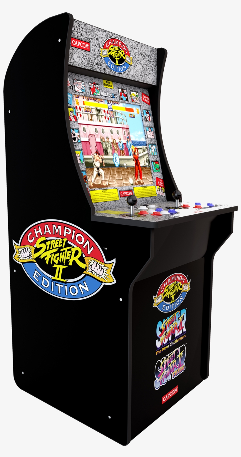 Arcade 1up - 1 Up Arcade Street Fighter Transparent PNG - 1500x2250 ...