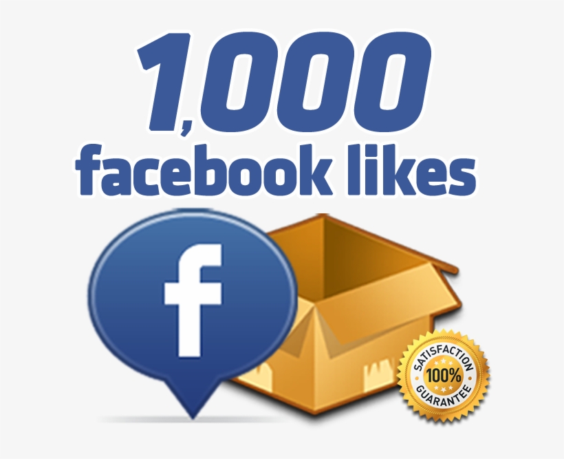 Buy 1000 Facebook Likes 1 - 1000 Facebook Page Likes Transparent PNG ...