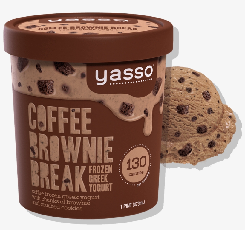 Coffee Brownie Break - Ice Cream Transparent PNG - 948x917 - Free ...