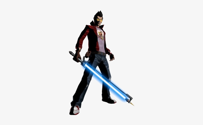 Travis Touchdown - No More Heroes Transparent PNG - 800x450 - Free ...
