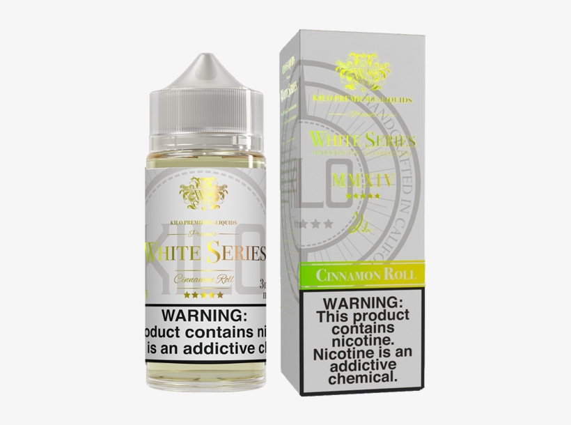 Kilo White Series - Kilo E Liquid Transparent PNG - 600x600 - Free ...