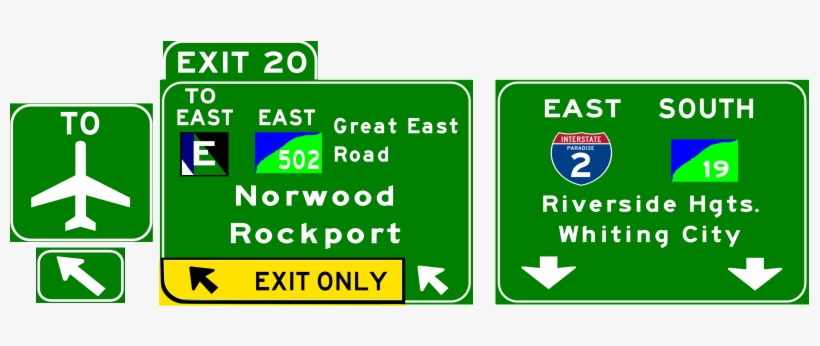 Exit20i2 - Interstate 80 Transparent PNG - 799x266 - Free Download on ...