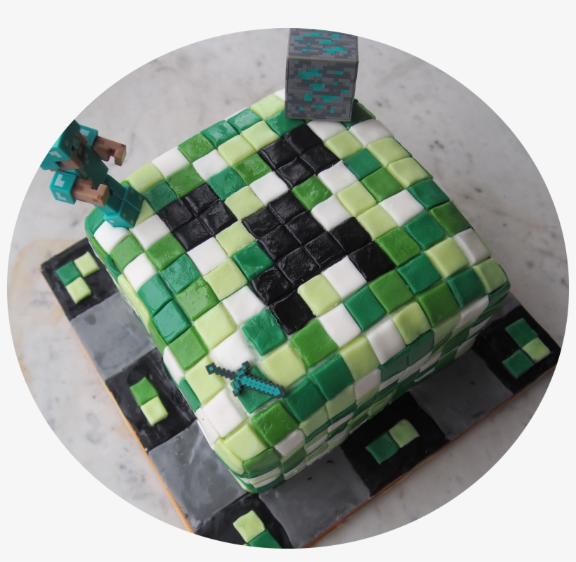 Download Minecraft Birthday Cake - Birthday Cake - HD Transparent PNG ...