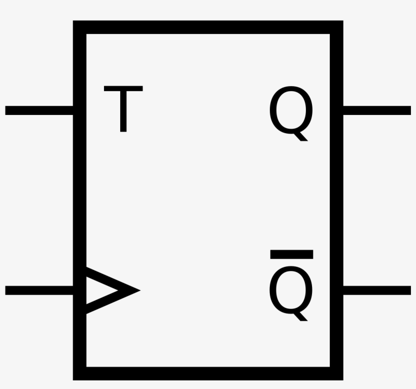 Open - T Flip Flop Symbol Transparent PNG - 2000x2000 - Free Download ...