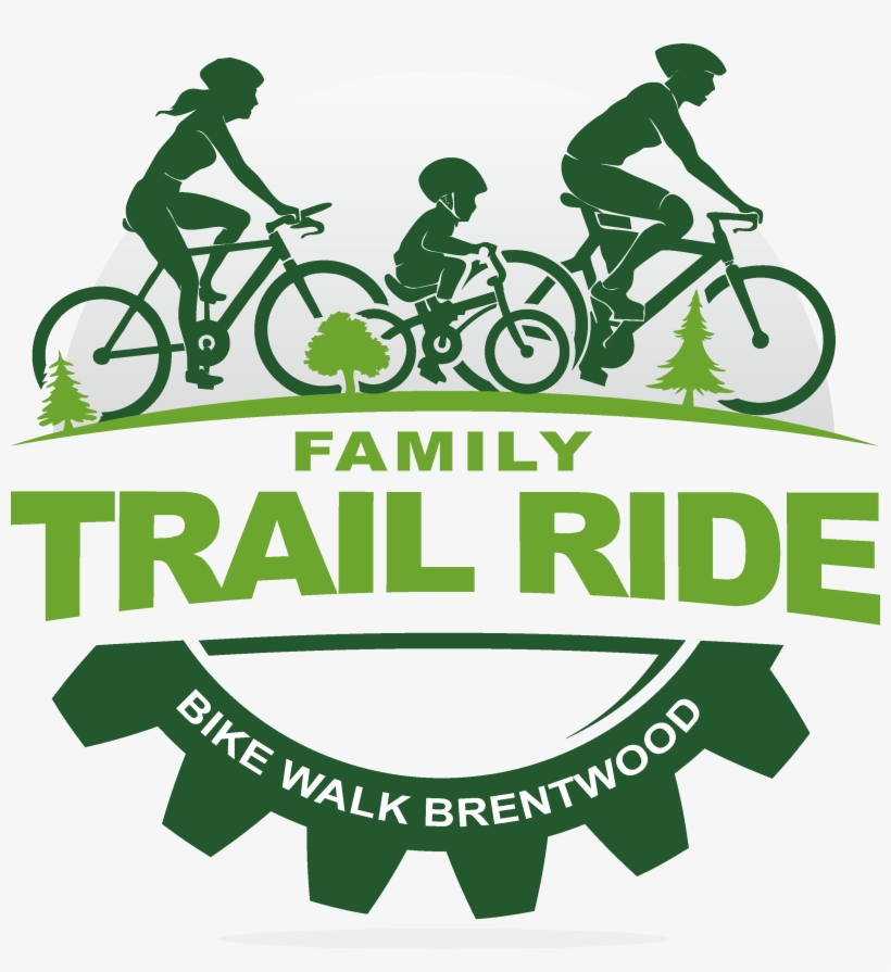 Brentwood Family Trail Ride - Family Bike Logo Transparent PNG ...