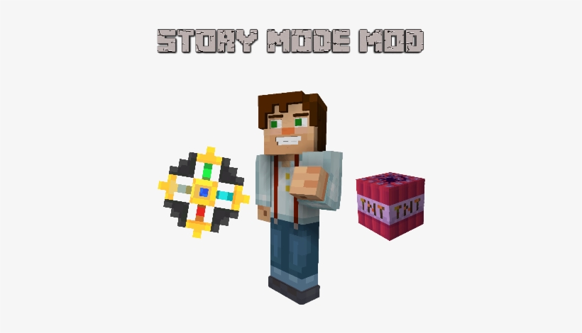 Minecraft Story Mode Mod - Mc Story Mode Amulet Transparent PNG ...