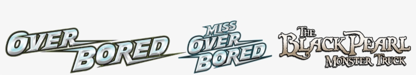 Over Bored Monster Truck - Black Pearl Monster Truck Logo Transparent ...