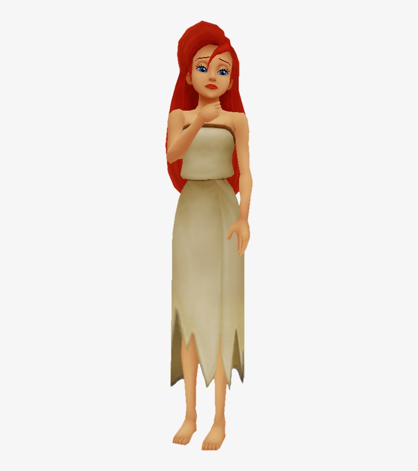 Kingdom Hearts Ii Ariel - Ariel Transparent PNG - 172x844 - Free ...