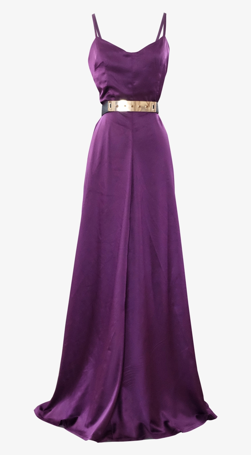 Long Purple Prom Dresses Photo - Satin Purple Maxi Dress Transparent ...