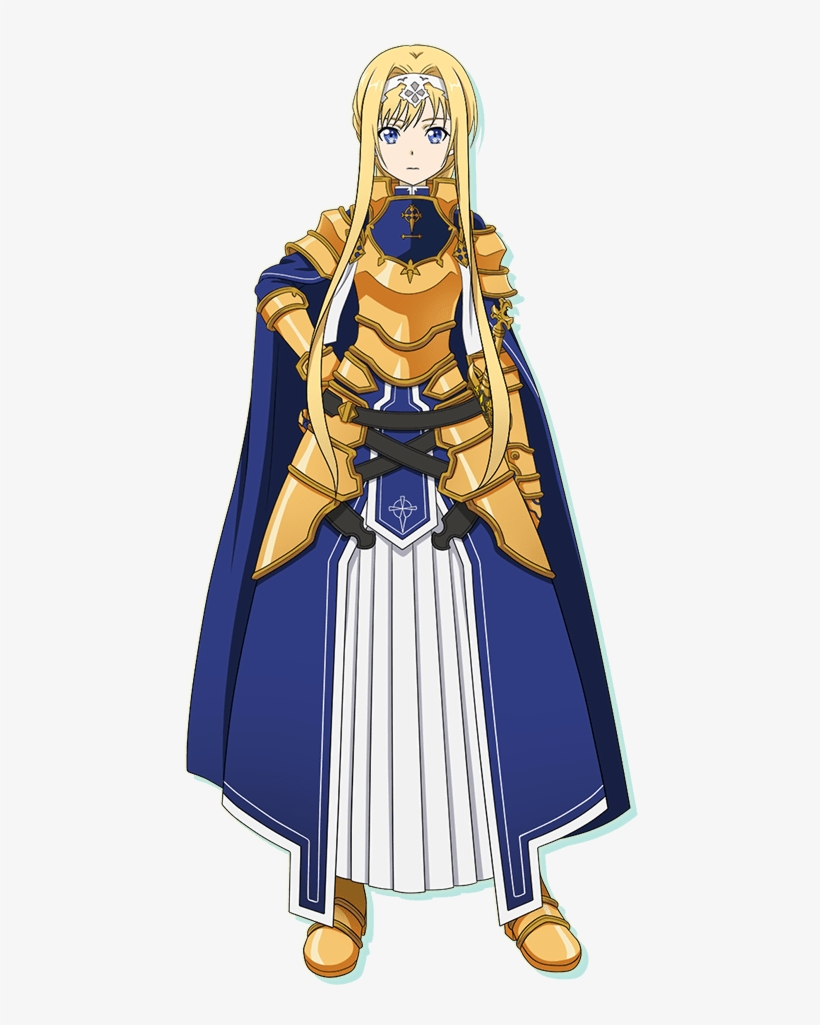 Sword Art Online Alice Schuberg Transparent PNG - 456x945 - Free ...
