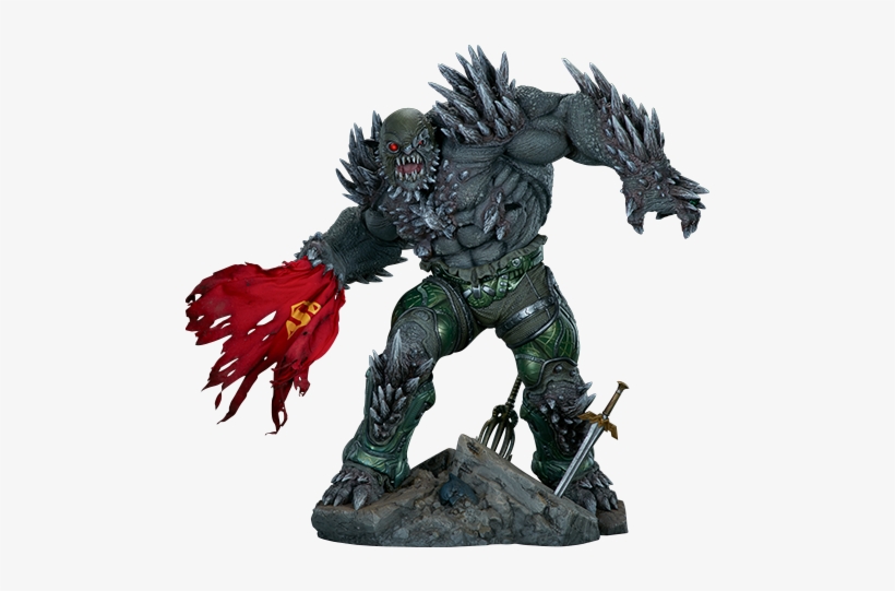 Dc Comics Maquette Doomsday - Doomsday Dc Transparent PNG - 480x461 ...