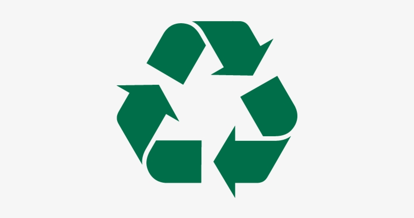 White Recycle Logo Png