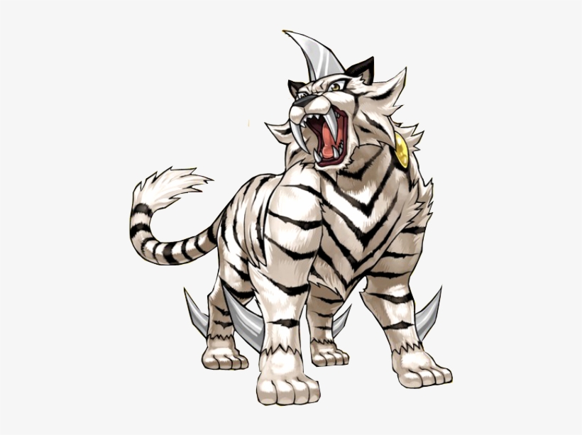 Crystal Beast Topaz Tiger Transparent PNG - 544x544 - Free Download on ...