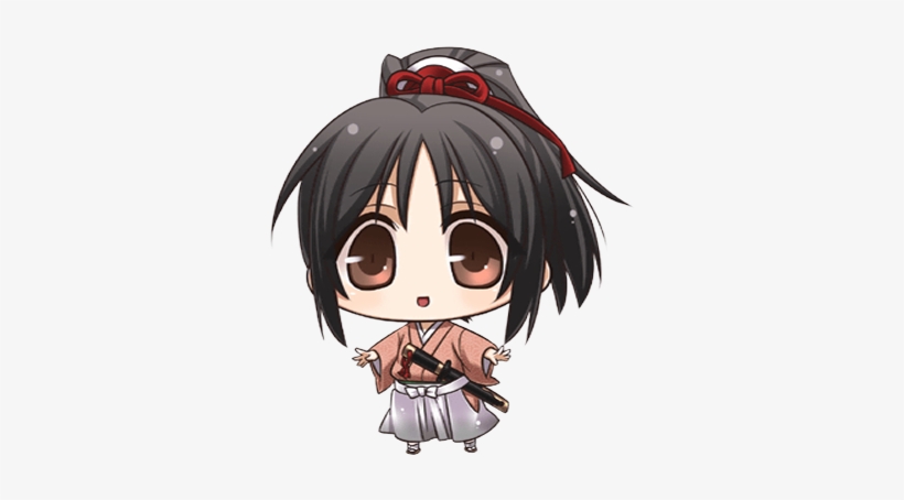 Chizuru-chibi - Hakuouki Chibi Chizuru Transparent PNG - 337x381 - Free ...
