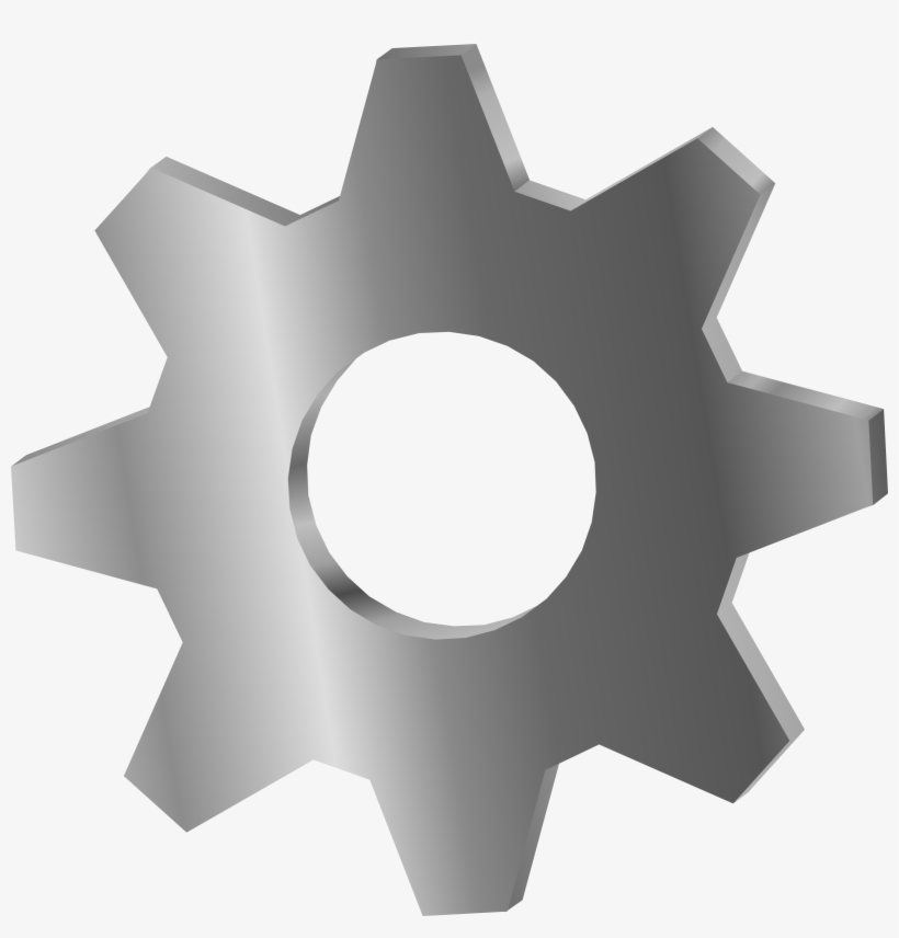 This Free Icons Png Design Of Cog 3d Transparent PNG - 2410x2400 - Free ...
