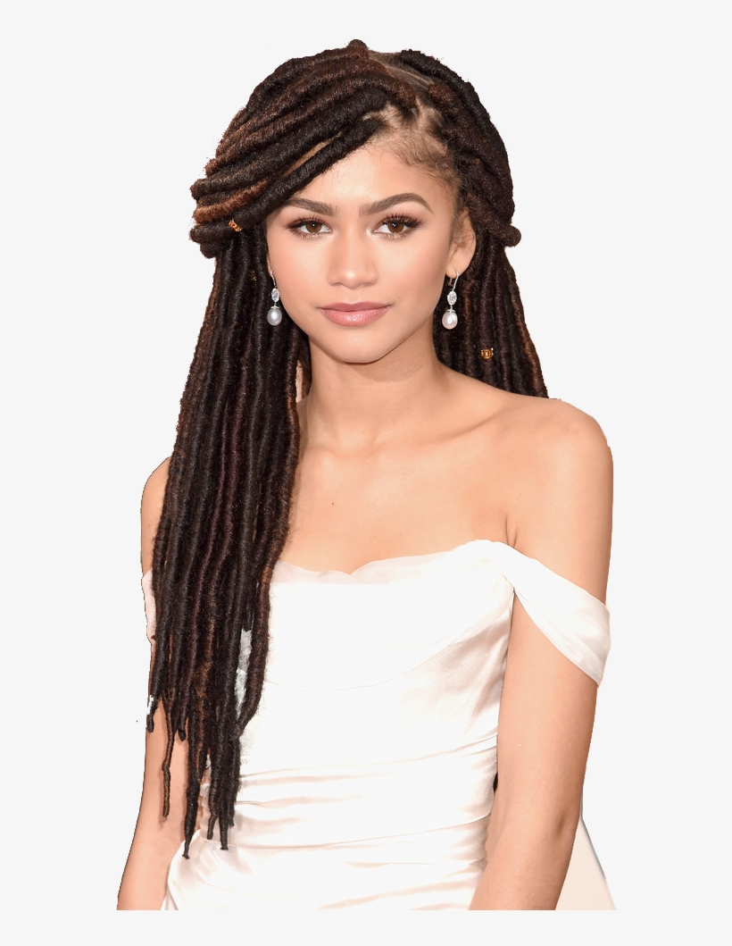 Zendaya Art - Google Search - Zendaya Dreadlocks Transparent PNG ...