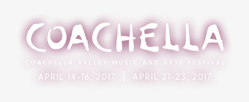 Coachella Valley Music & Arts Festival - Coachella Logo Png Transparent ...