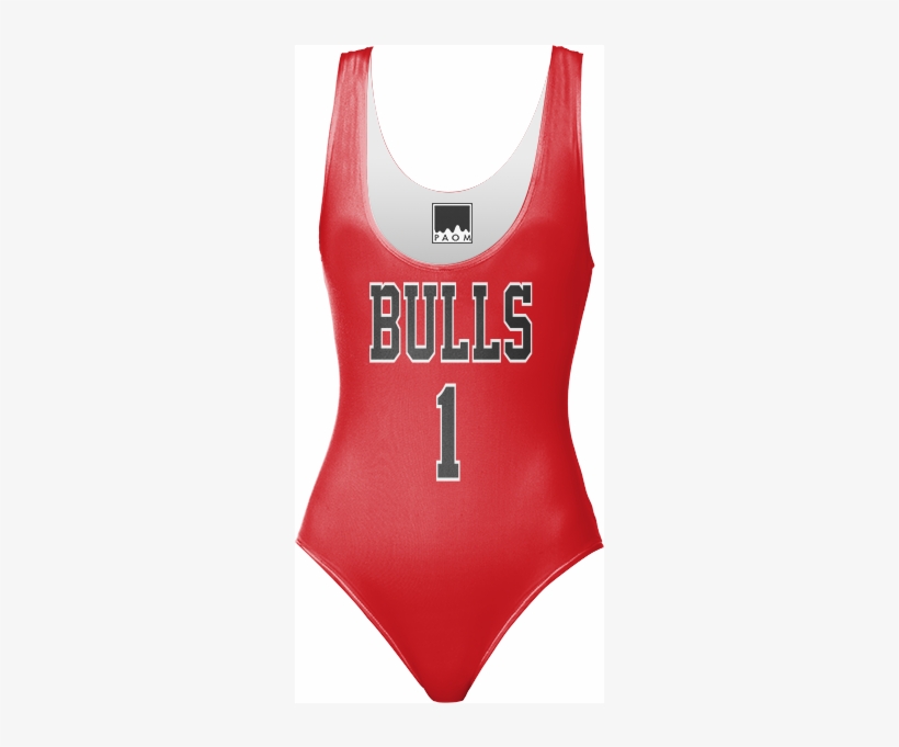 00 Design By Swimspo - Bulls One Piece Bathing Suits Transparent PNG ...