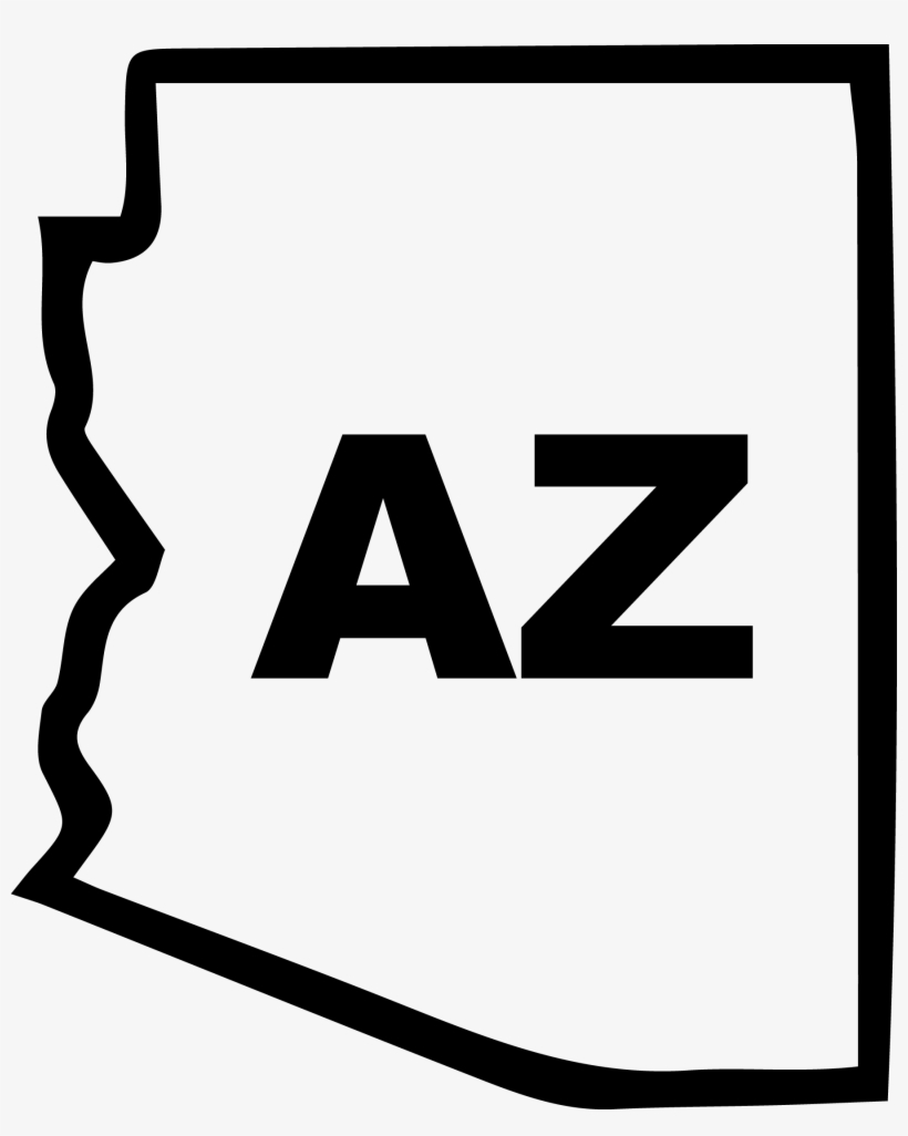 Arizona Outline Clipart Transparent PNG - 1800x2166 - Free Download on ...